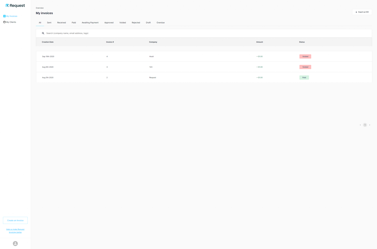 Cryptocurrency Business Invoicing Software Review Request Network